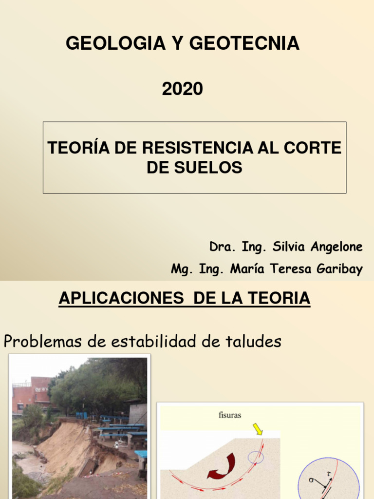 Material para La Clase de Resistencia Al Corte de Los Suelos | PDF ...