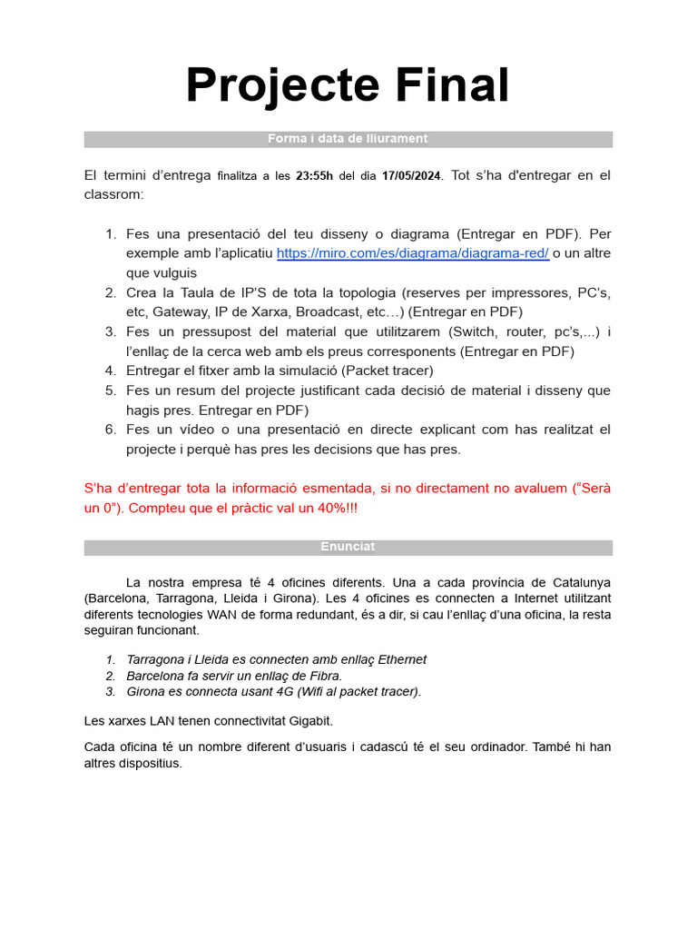 Proyecto Final | PDF