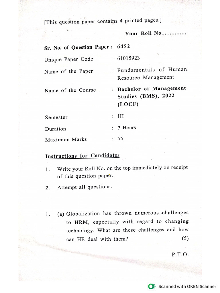 Fundamentals of Human Resource Management | PDF