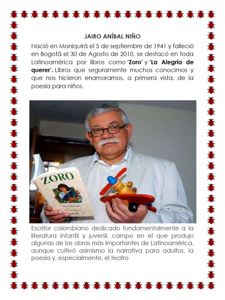 Biografía de Jairo Aníbal Niño | PDF | Colombia | Universidad