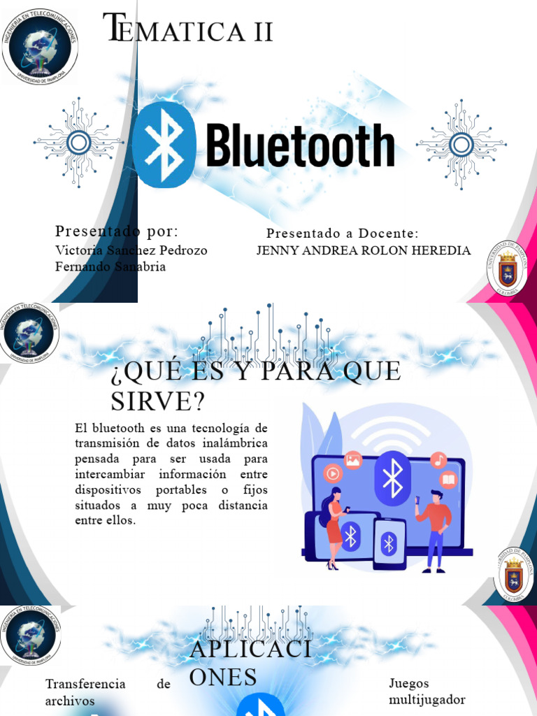 Telemática II Bluetooth | PDF | Bluetooth | Modelo osi