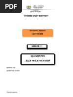 Grade 11 ATP 2025 Geography | PDF | Atmospheric Circulation ...
