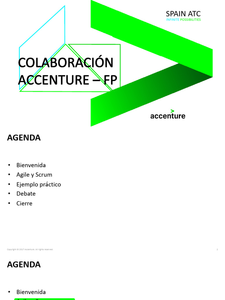 03 Agile Accenture - FP | PDF | Scrum (desarrollo de software) | Software