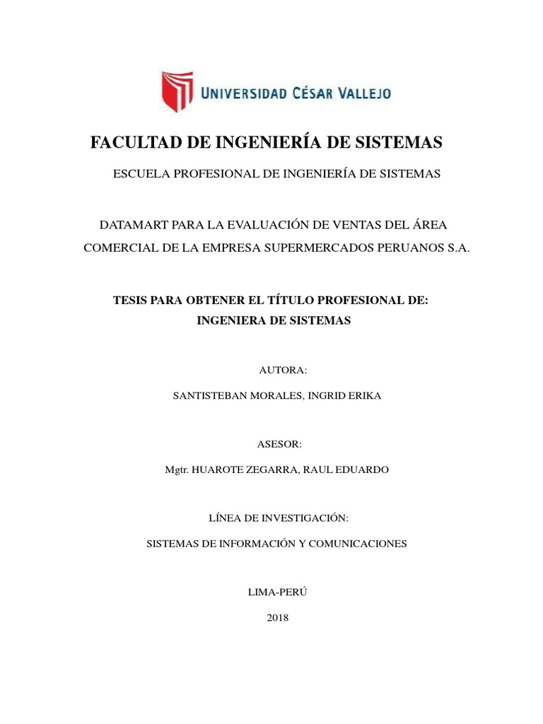 Datamart para Ventas en Supermercados | PDF | Validez (Estadísticas) | Science