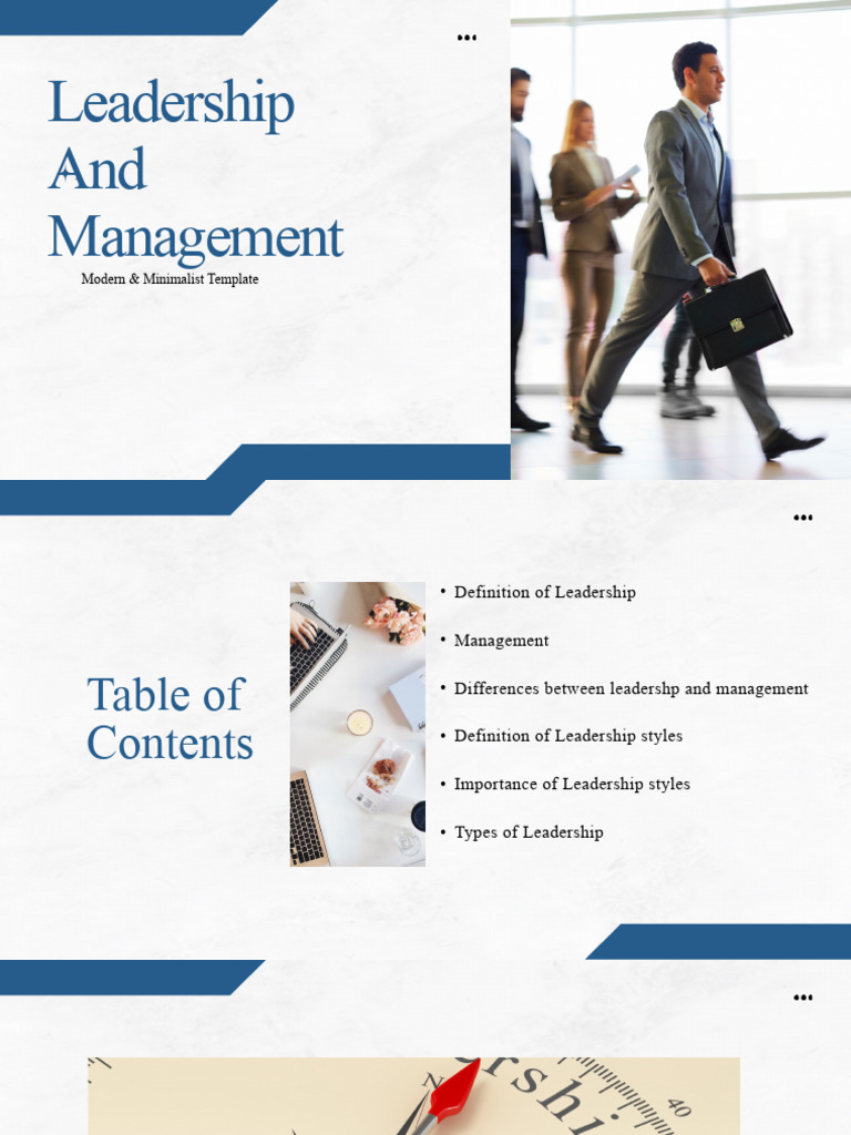 Leadership vs Management Guide | PDF | Career & Growth