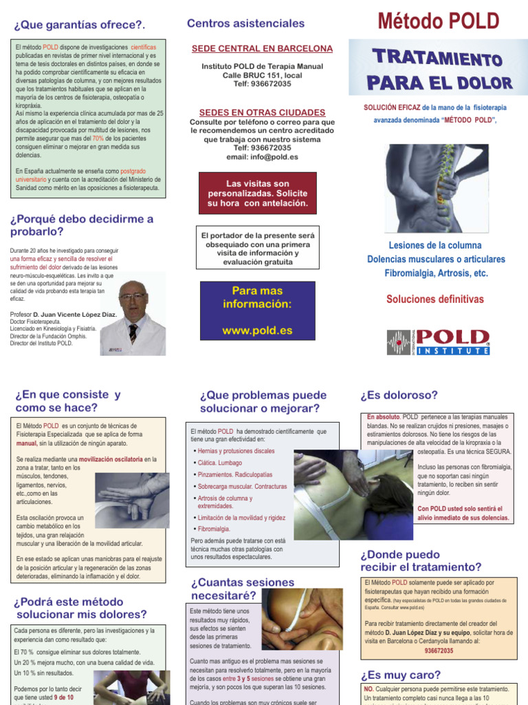 Método Pold | PDF | Terapia física | Fibromialgia