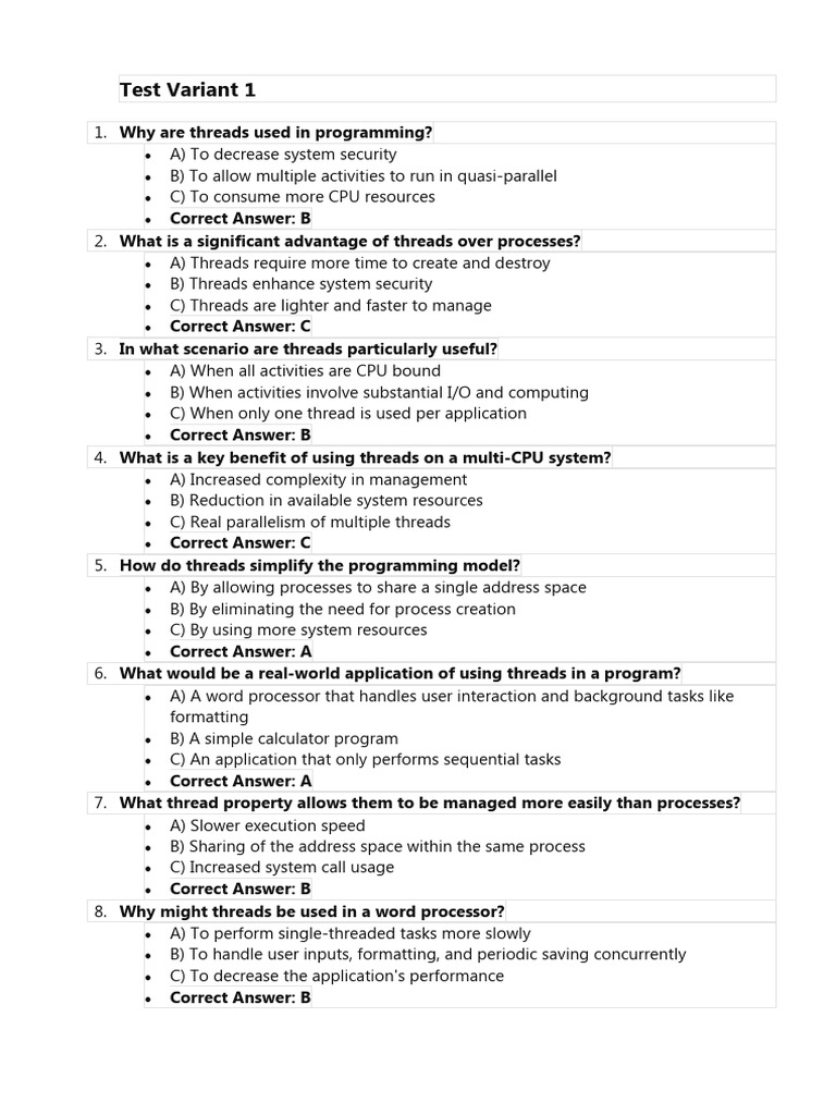 Lecture 6 Download Free Pdf Thread Computing Process Computing