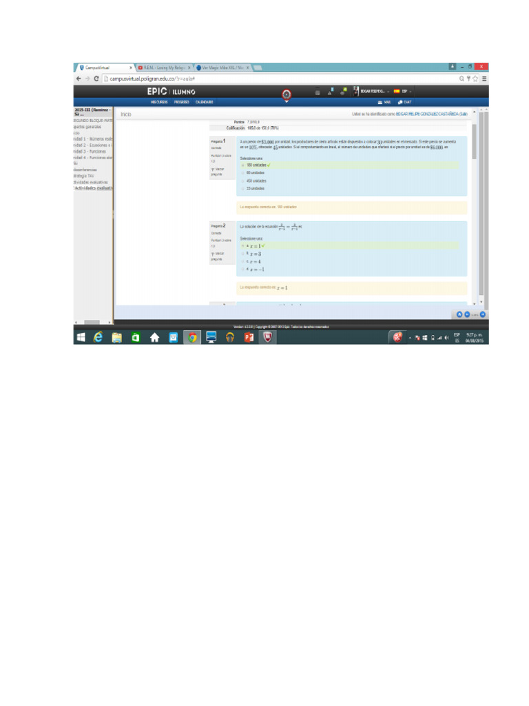 Examen Final Segundo Intento | PDF
