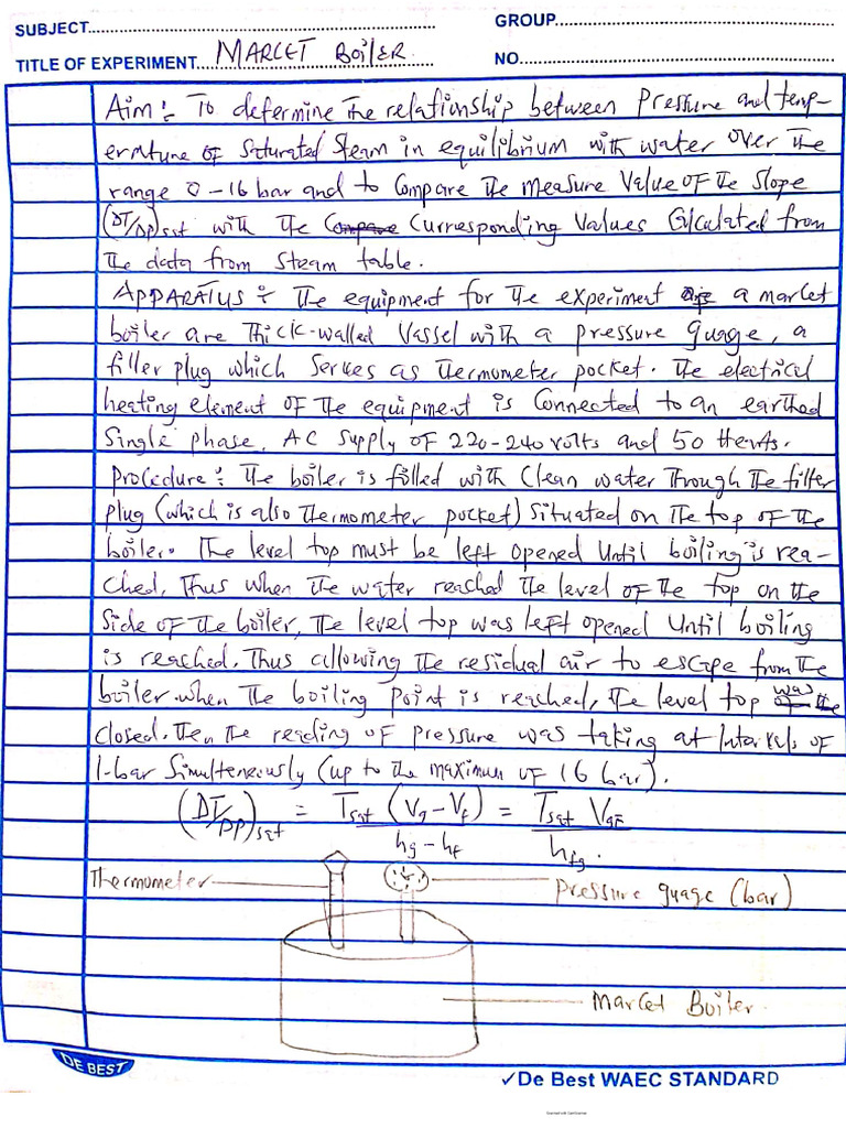 Thermo Lab Report | PDF