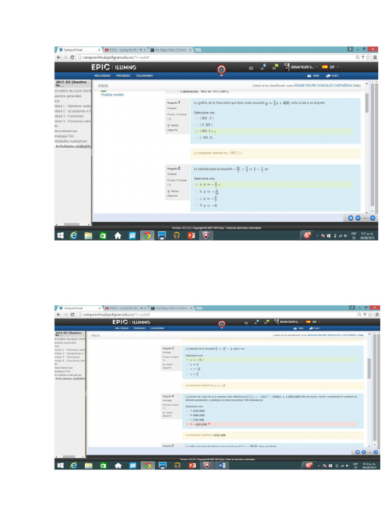 Examen Final Primer Intento | PDF