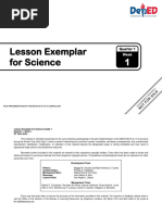 Performance Task in Science 7 | PDF | Rubric (Academic) | Concept