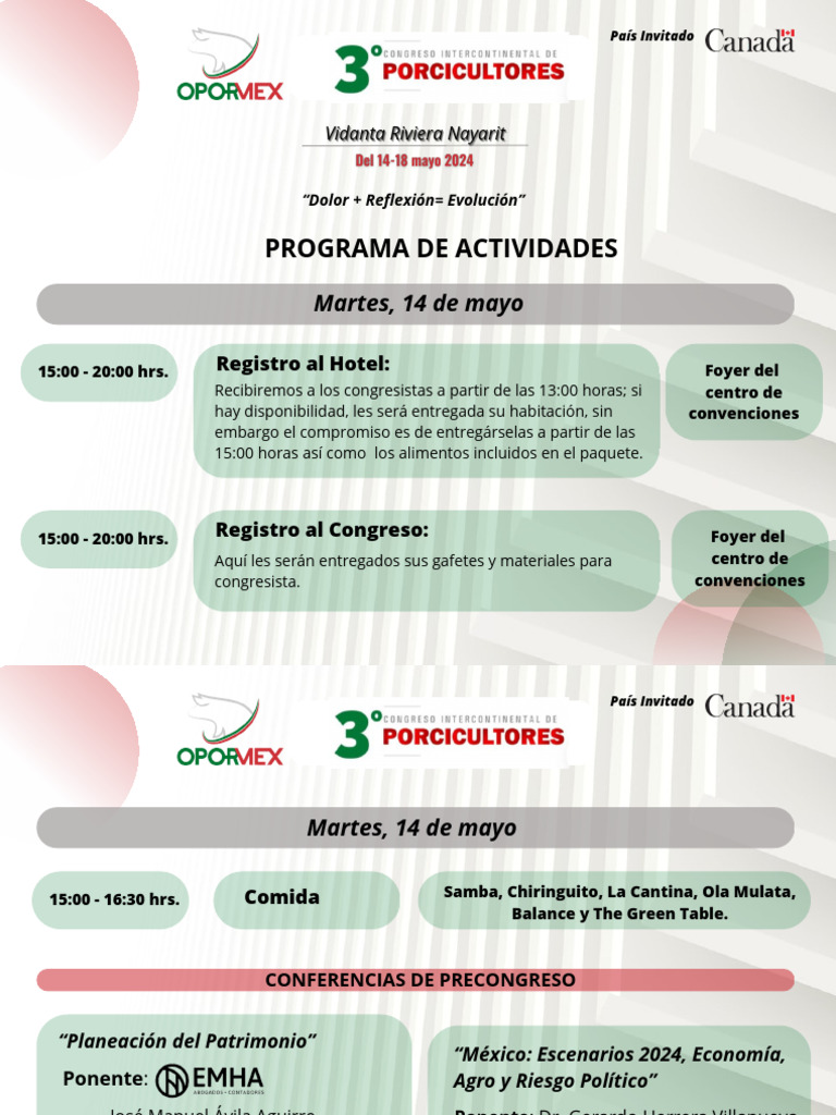 Programa Final | PDF