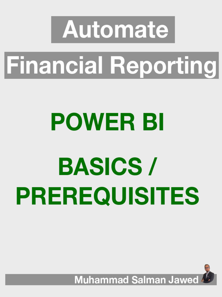 Automate Financial Reporting - Power BI Basics | Download Free PDF | Table (Database) | Data ...