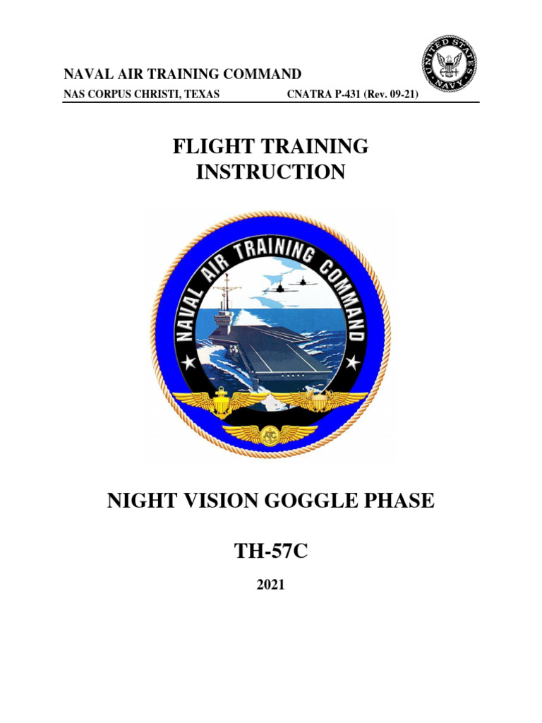 Flight Training Instruction: Naval Air Training Command | PDF | Moon ...