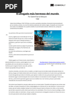 El Ahogado Más Hermoso Del Mundo | PDF