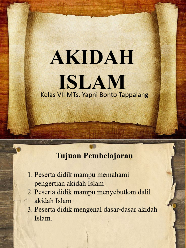 Akidah Islam | PDF | Agama & Spiritualitas