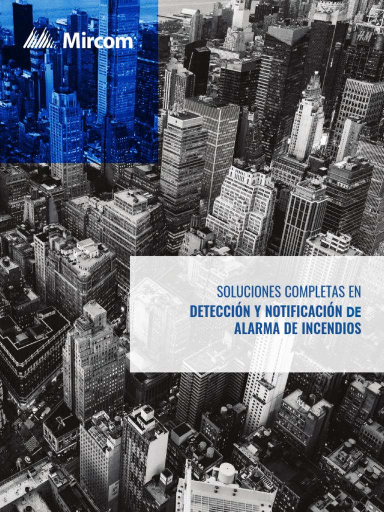 Soluciones de Alarma y Notificación de Incendios | PDF | Altoparlante ...