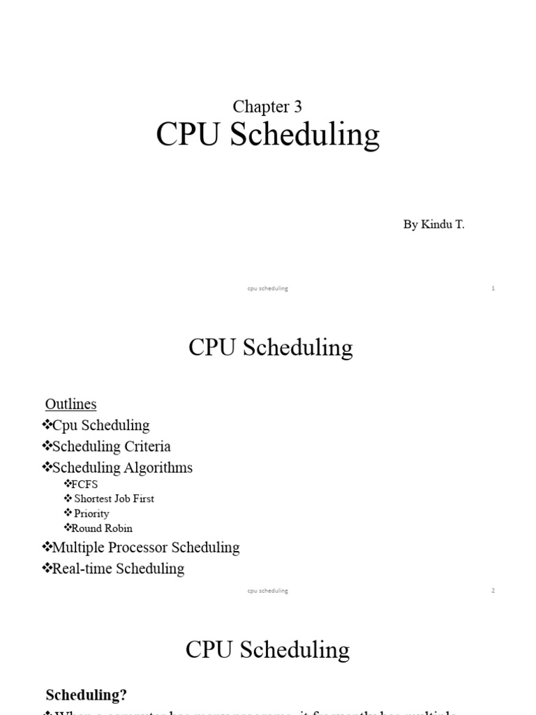 OS CH 3 | PDF | Scheduling (Computing) | Process (Computing)