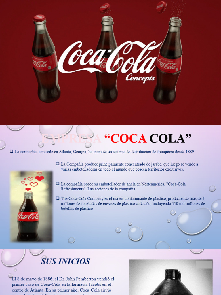Historia y desafíos de Coca-Cola | PDF | Coca Cola | Refresco