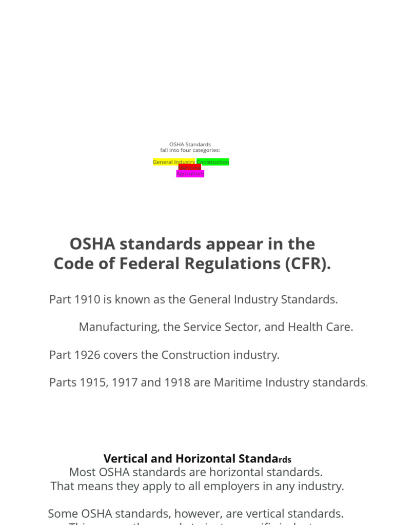 OSHA 30 PowerPoint Presentation | PDF | Occupational Safety And Health ...