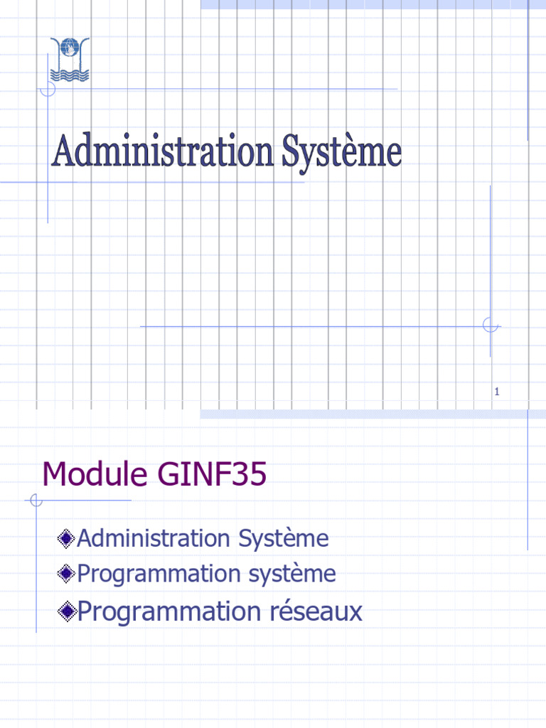 Administration Système | PDF | Application | Sauvegarde (informatique)