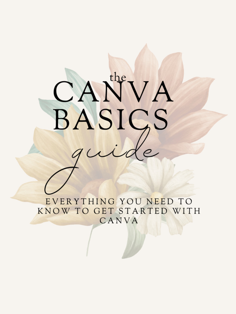 Canva Guide | PDF | Icon (Computing) | System Software