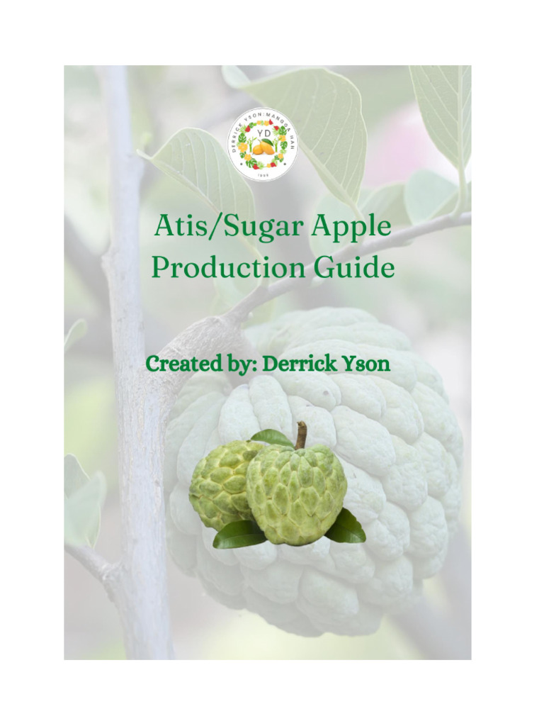 Atis or Sugar Apple Production Guide | PDF | Fertilizer | Trees