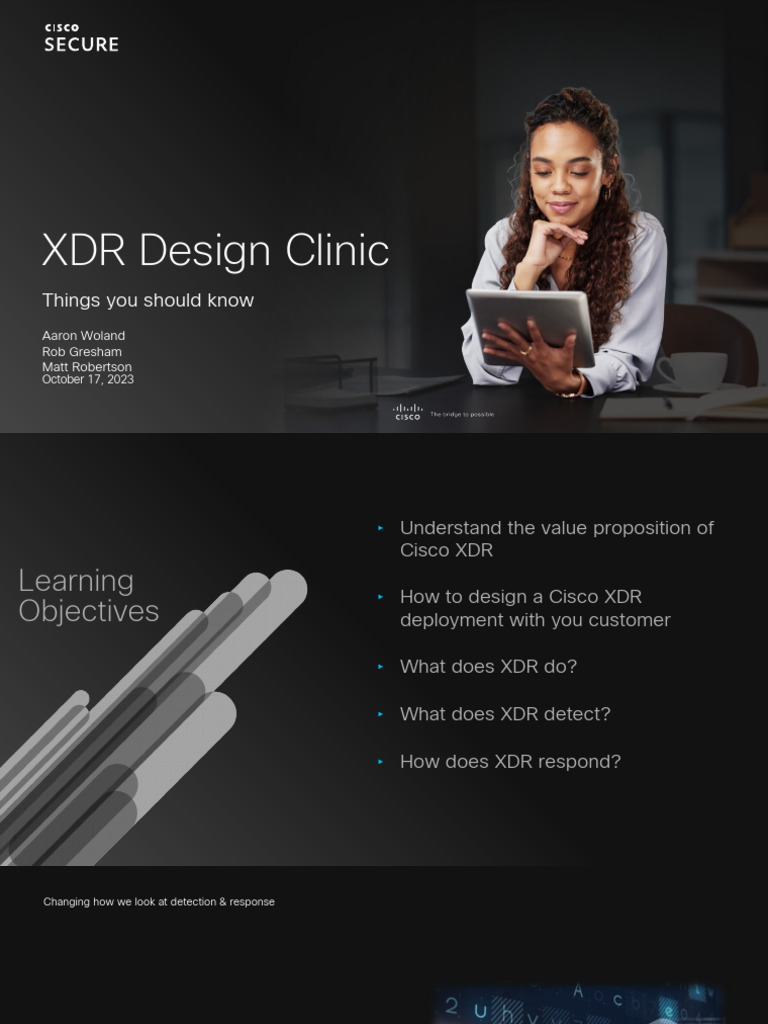 XDR Design Clinic | PDF | Domain Name System | Security
