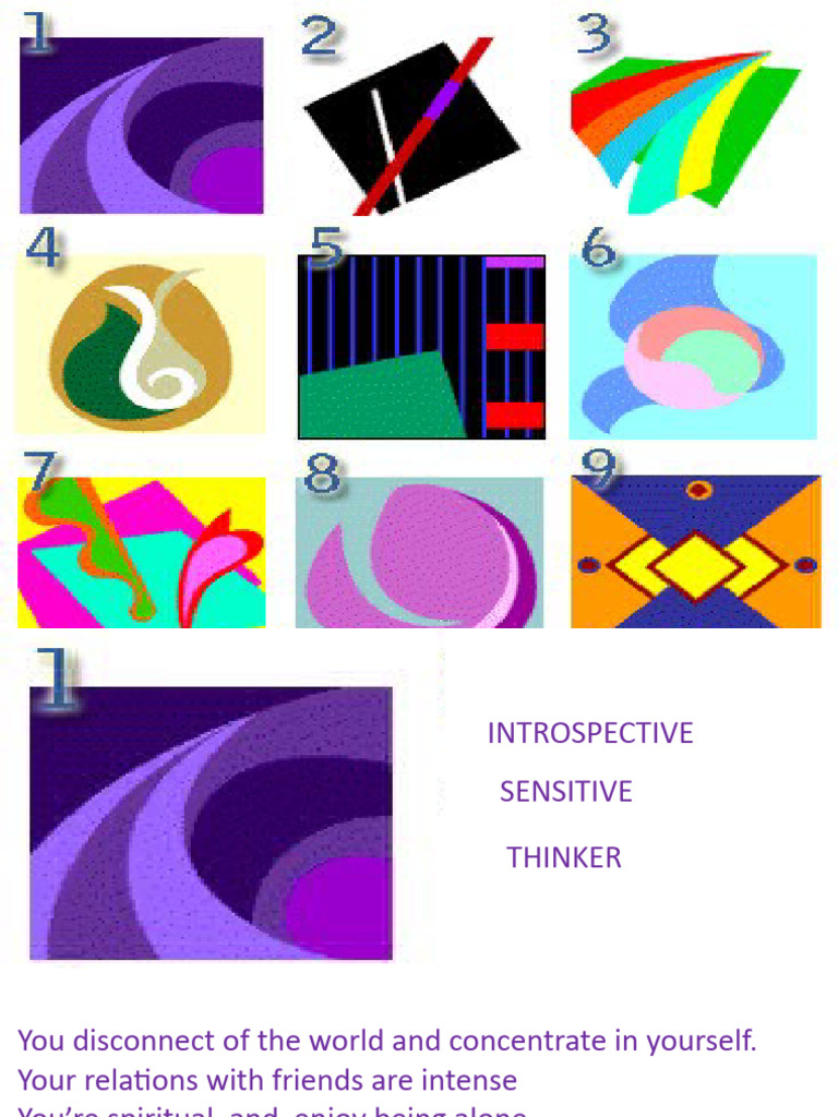 Personality TEST. Personality Adjectves | PDF | Rationalism ...