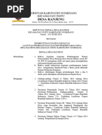 SOP Pemerintah Desa | PDF