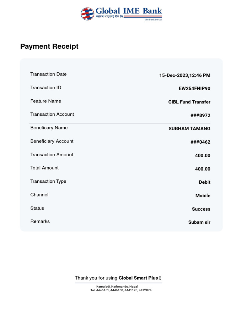 Transaction - Receipt 15 Dec, 2023 12 - 47 PM | PDF | Computers