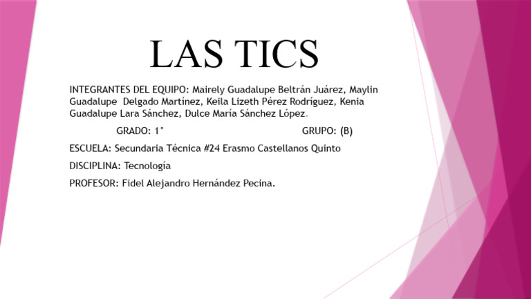 Las Tics | PDF