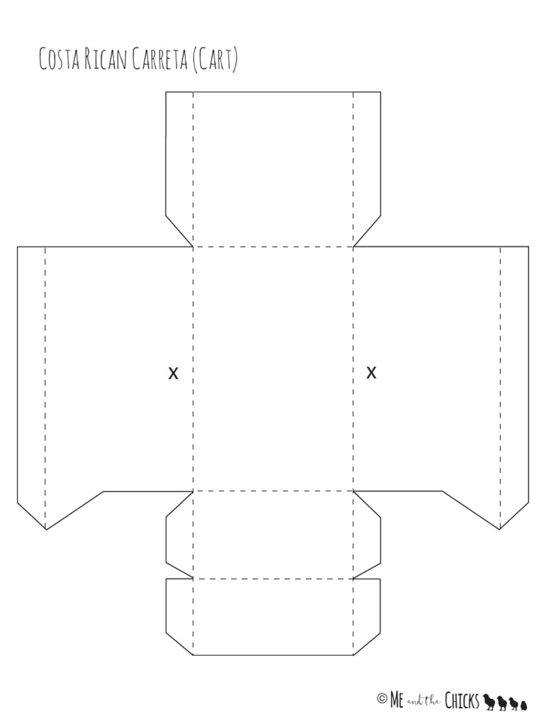 Costa Rican Carreta Cart Pattern | PDF