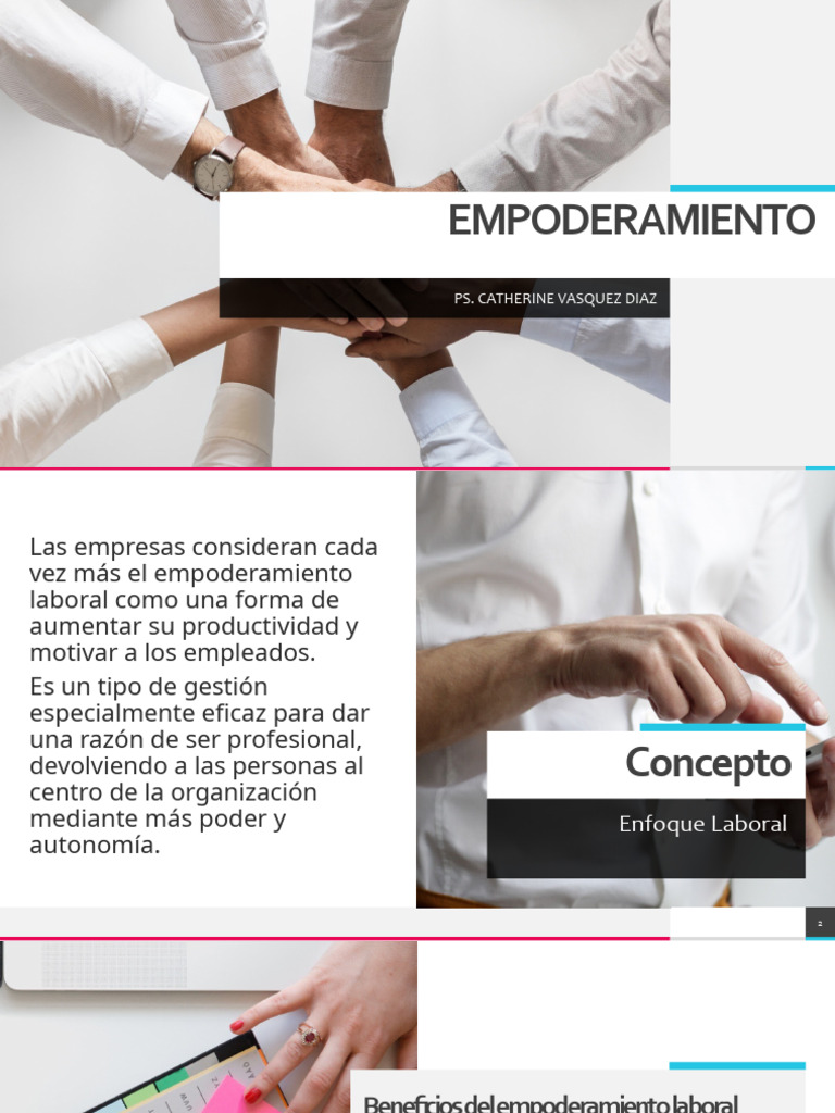 EMPODERAMIENTO | PDF | Empoderamiento | Ciencias del comportamiento