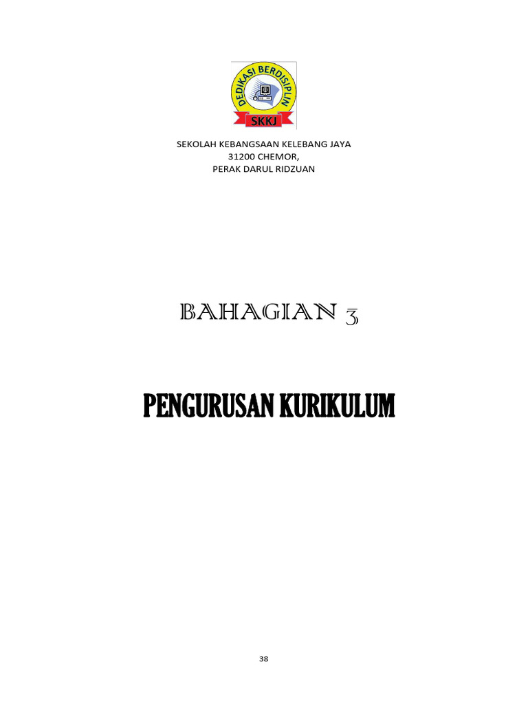 Pengurusan Kurikulum | PDF