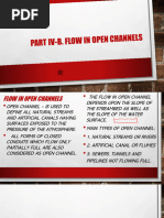 Open Channel Flow and Alternate Depths | PDF | Fluid Dynamics | Dynamics (Mechanics)