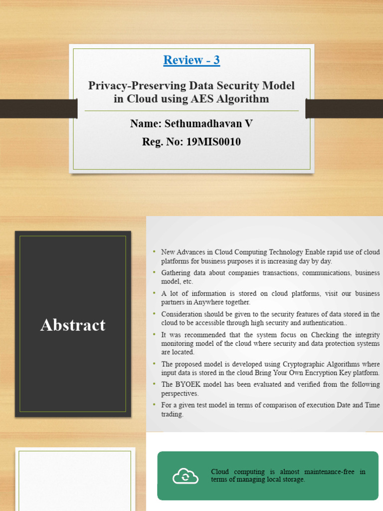 19MIS0010 | PDF | Cloud Computing | Encryption