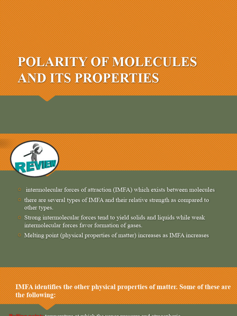 IMFA PHYS Properties | PDF | Liquids | Gases