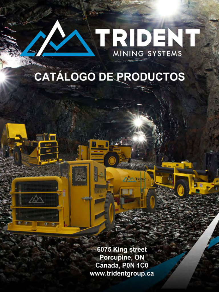 Catálogo de Equipos Trident Mining | PDF | Camión | Cummins