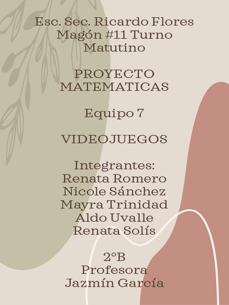 Proyecto Mate Renata | PDF