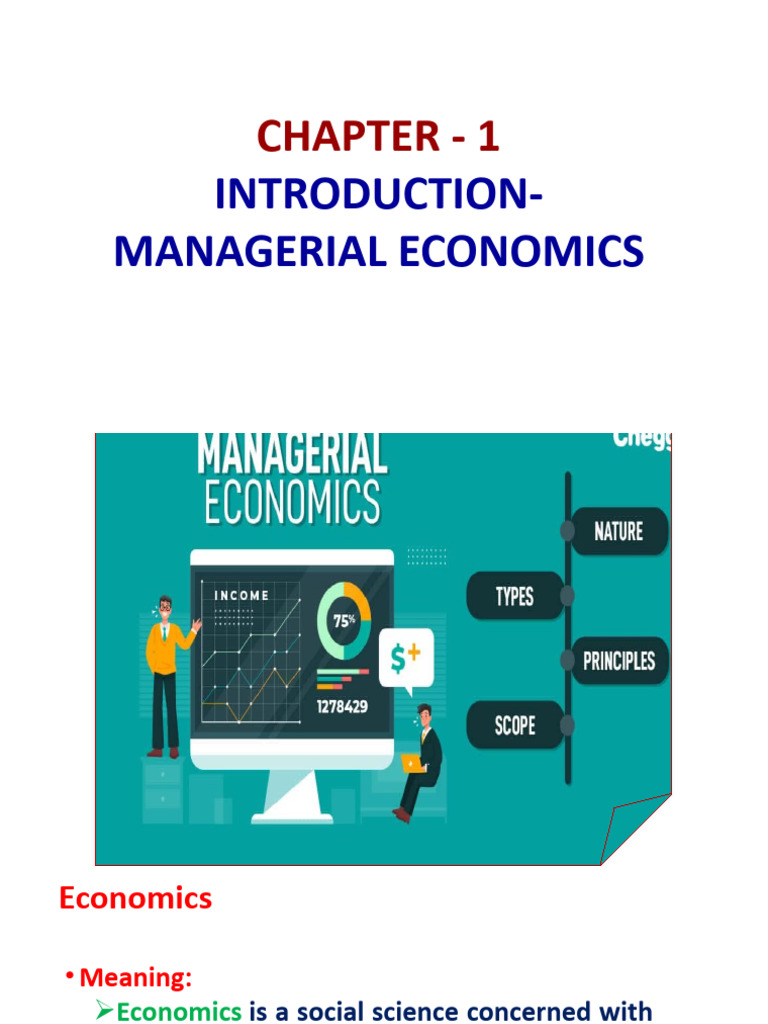 CH - 1 | PDF | Economics | Profit (Economics)