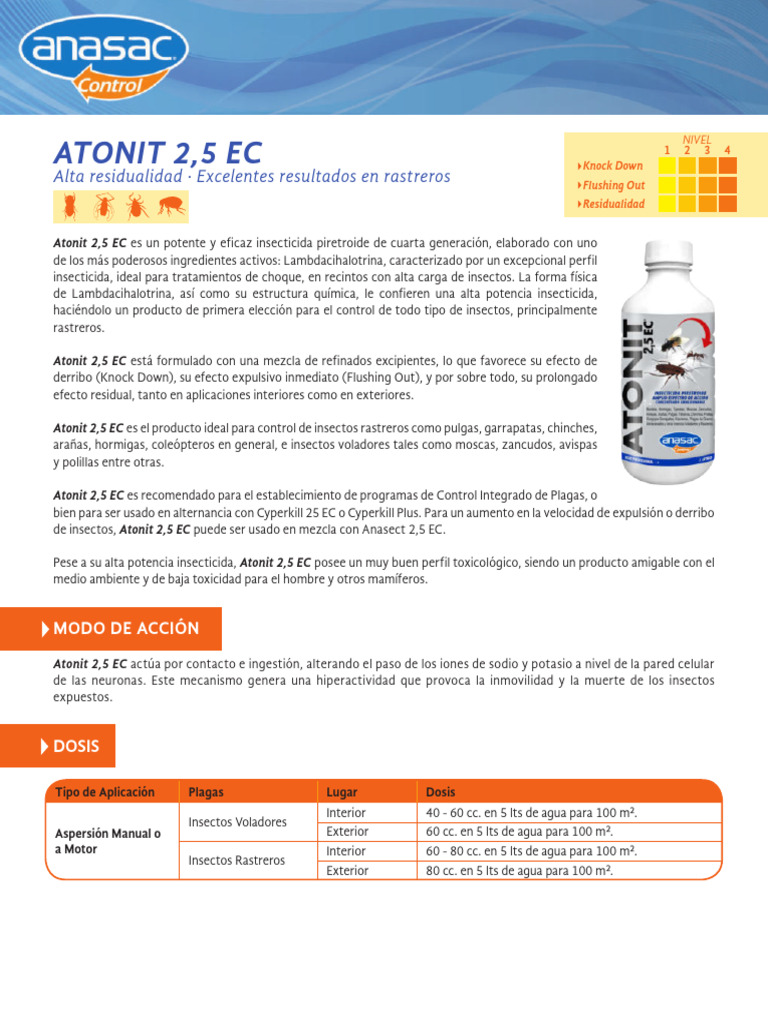 Atonit 3 | PDF | Insectos | Agua