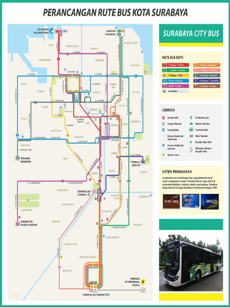 Rute Bus Kota Surabaya | PDF