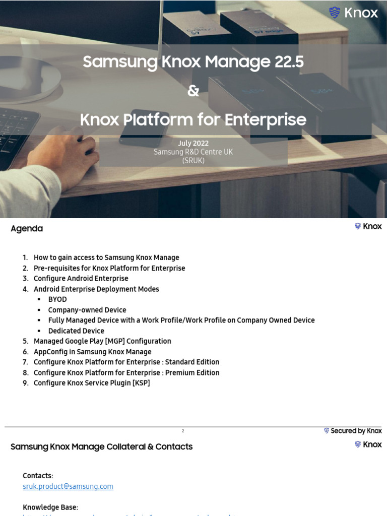 Knox Manage Knox Platform For Enterprise Guide v3.0 | PDF | Android ...