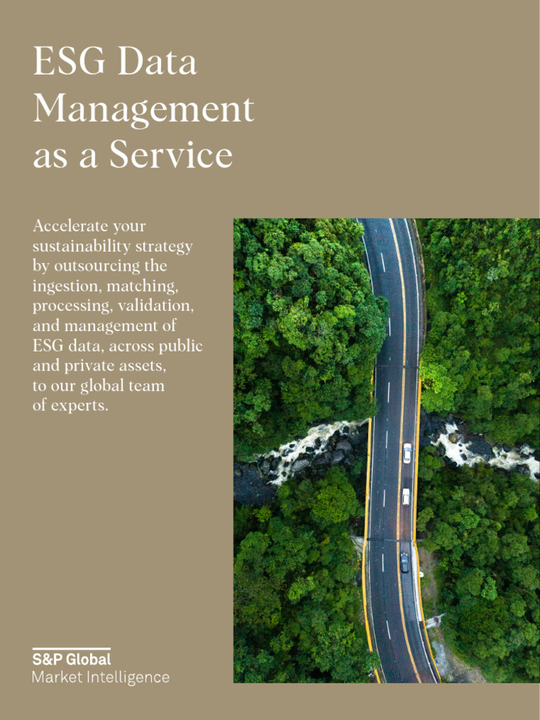 ESG DMaaS Brochure Final | PDF | Outsourcing | Data Quality