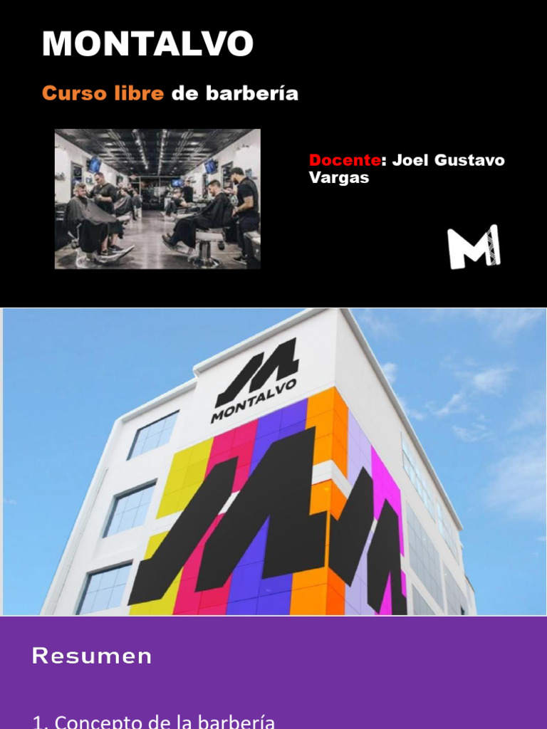 Clase 1 Barberia Virtual | PDF | Barba