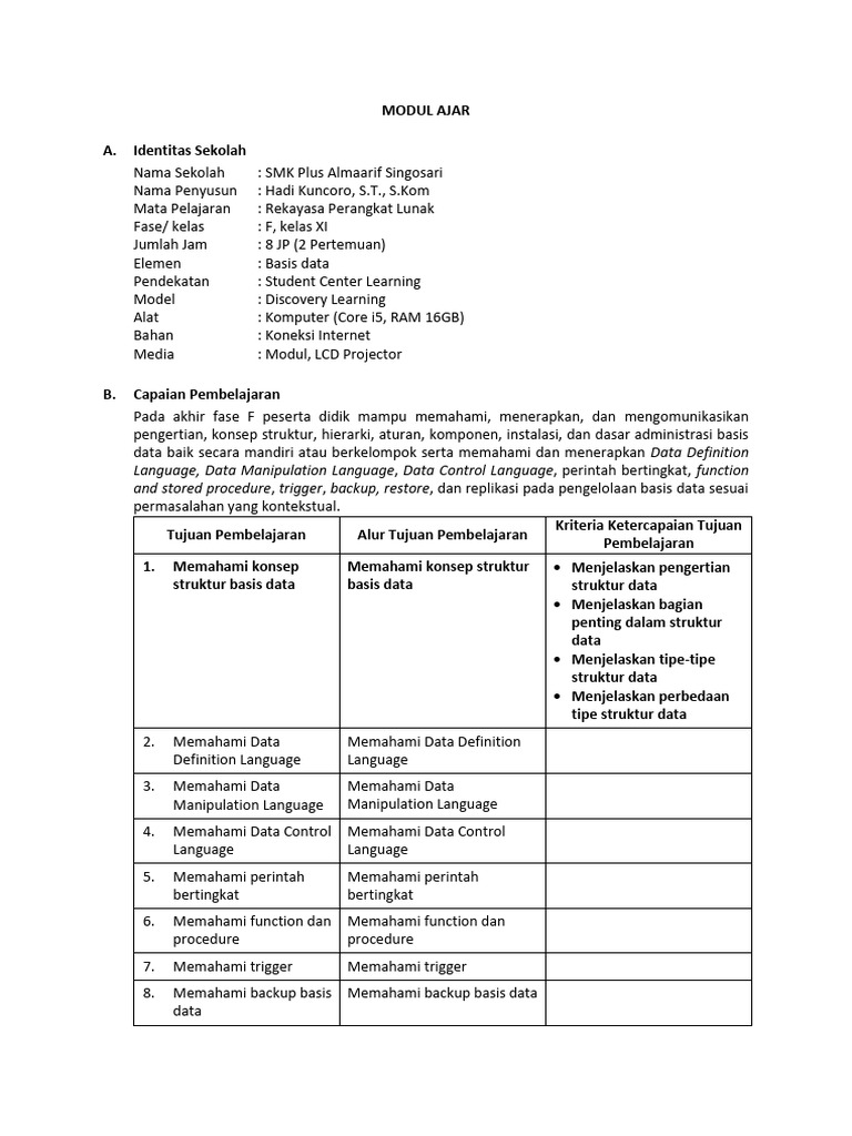Modul Struktur Data | PDF Modul Struktur Data | PDF