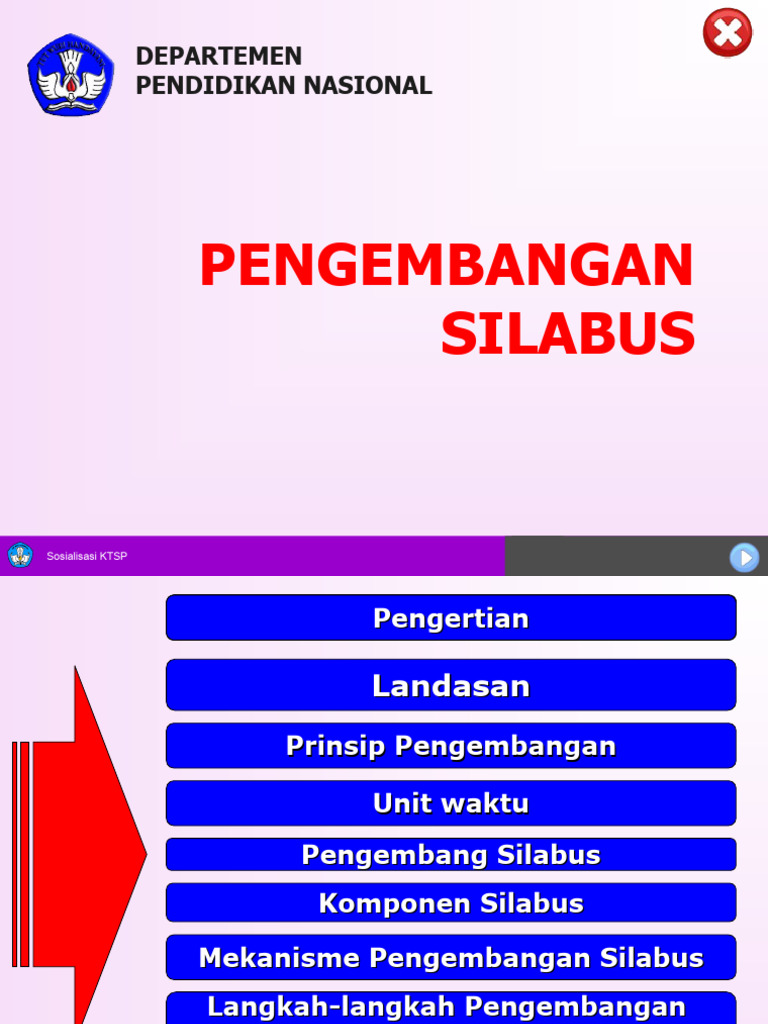 Panduan Pengembangan Silabus KTSP | PDF | Karier & Perkembangan