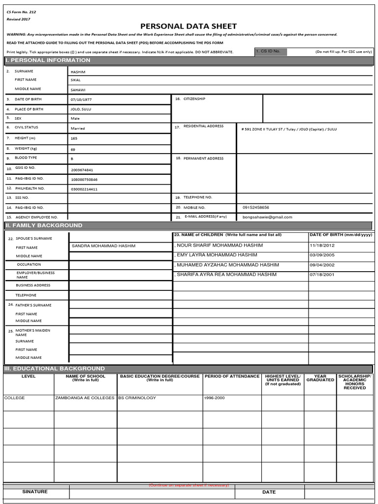 PDS (CS) | Download Free PDF | Government