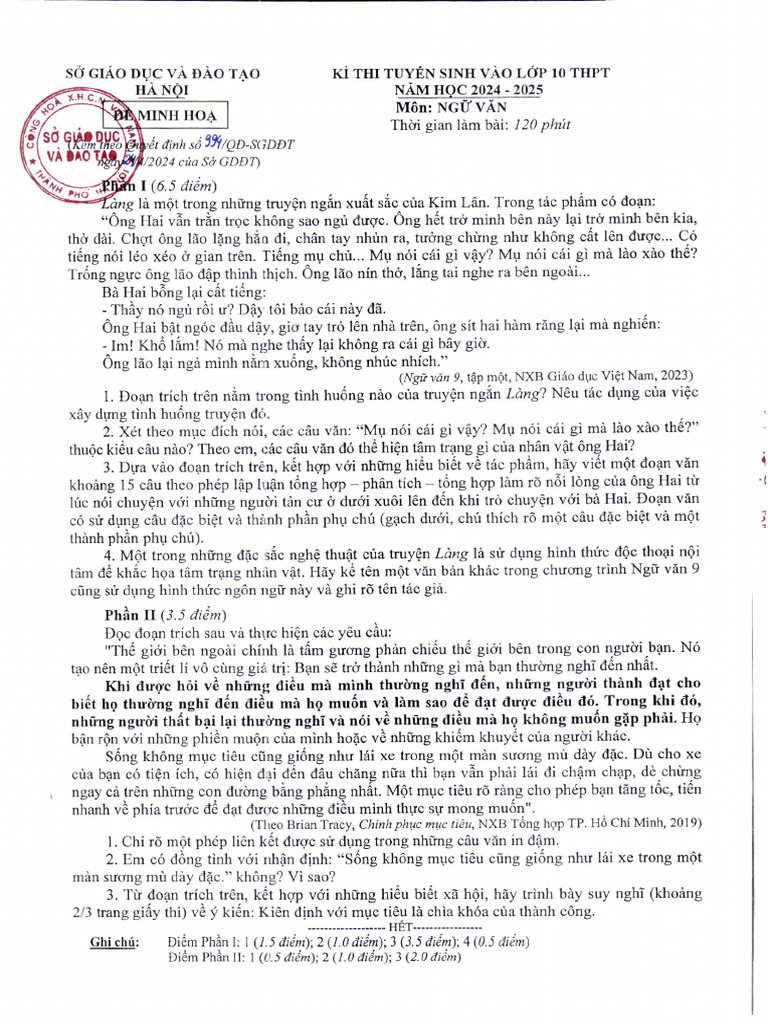 De-minh-hoa-Ngu-van-pdf | PDF